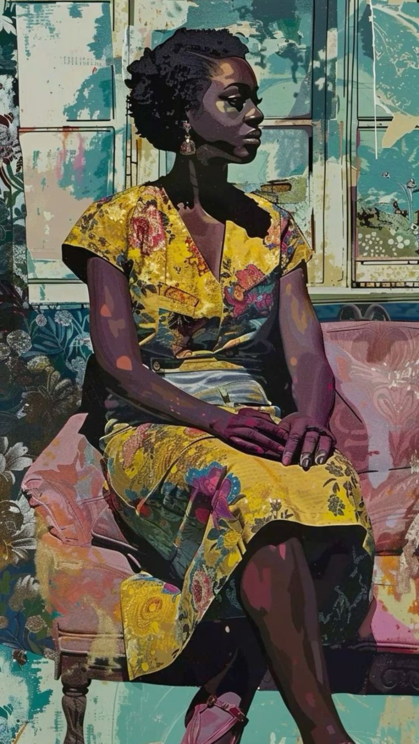 Jigsaw Puzzle | 209 pieces | Soulful Expression ~ Viola Davis Inspired ...