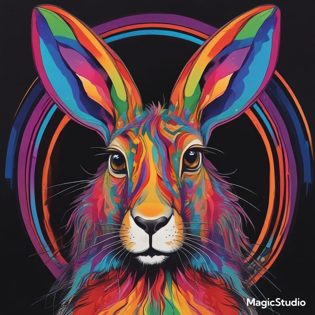 Solve ★⭒𝐀𝐈 𝐀𝐫𝐭 - 𝐀𝐛𝐬𝐭𝐫𝐚𝐜𝐭 𝐇𝐚𝐫𝐞⭒★ jigsaw puzzle online with 100 pieces