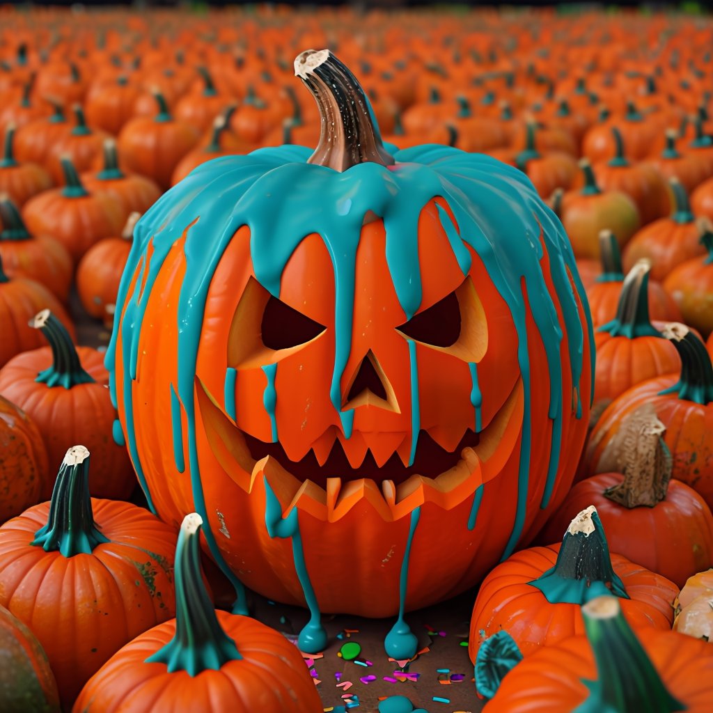 Solve Jack-o-Lanterns jigsaw puzzle online with 81 pieces
