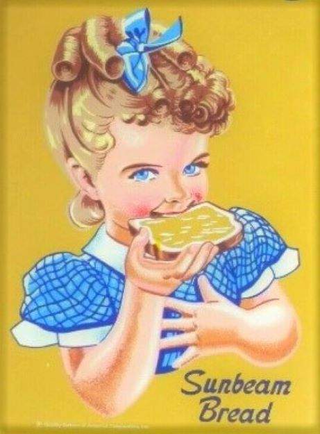 Solve Remember the Sunbeam Bread Girl? jigsaw puzzle online with 80 pieces