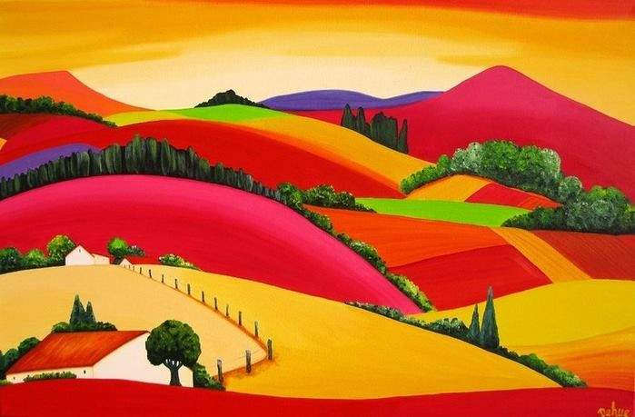 Solve Nature by Brigitte Dehue jigsaw puzzle online with 70 pieces