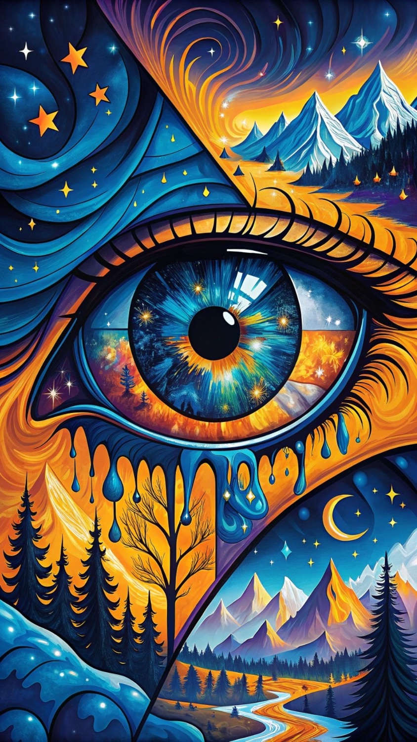 Solve EYE SEE jigsaw puzzle online with 350 pieces