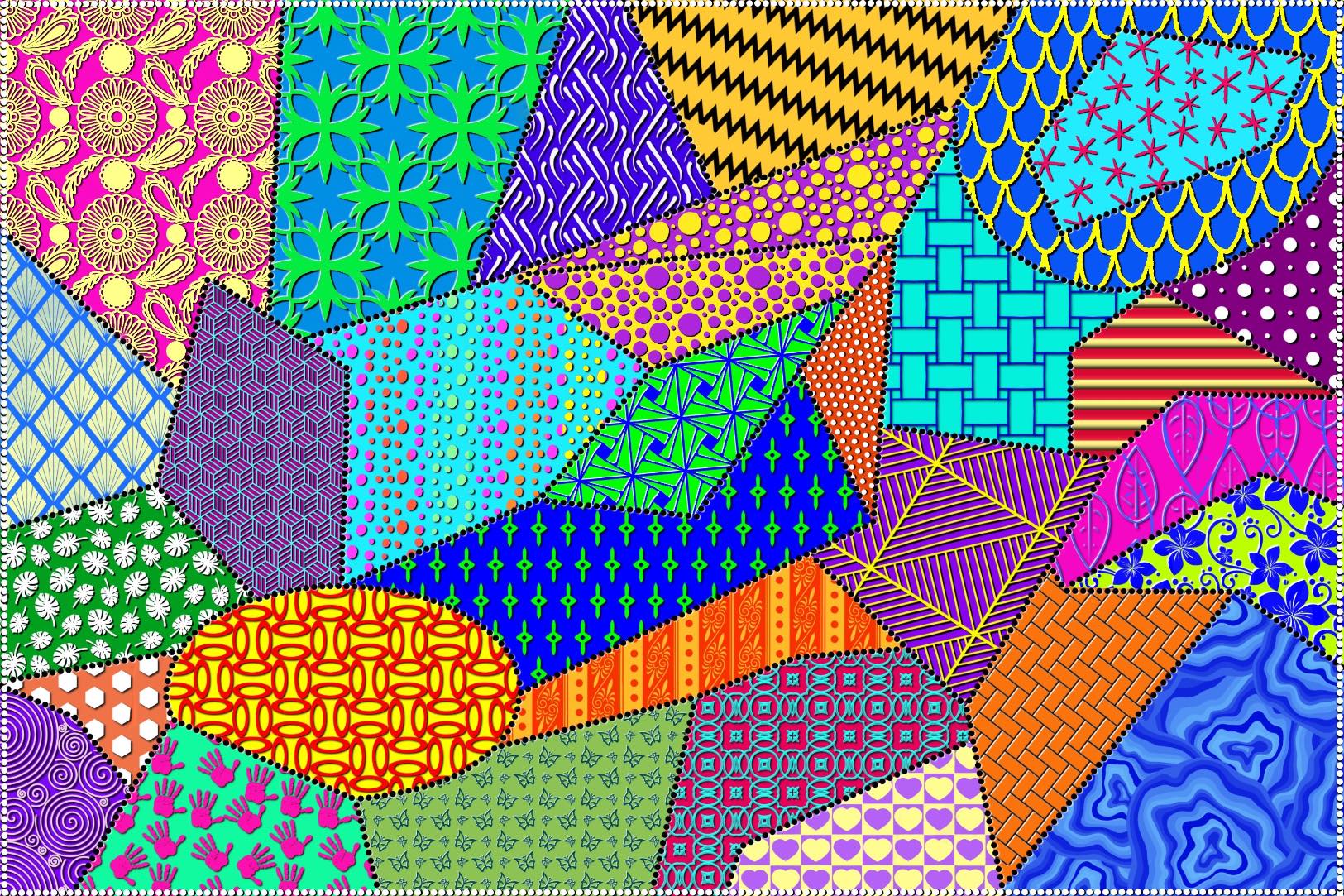 Jigsaw Puzzle | Plenty of patterns | 117 pieces | Jigidi