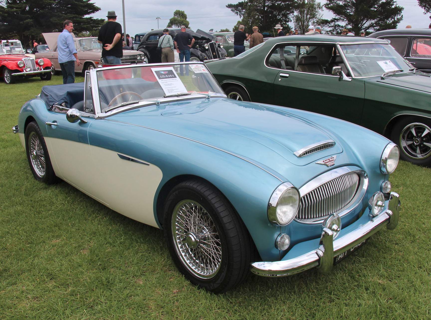 Solve Austin-Healey "3000" - Mk III BJ8 Sports Convertible - 1963 ...