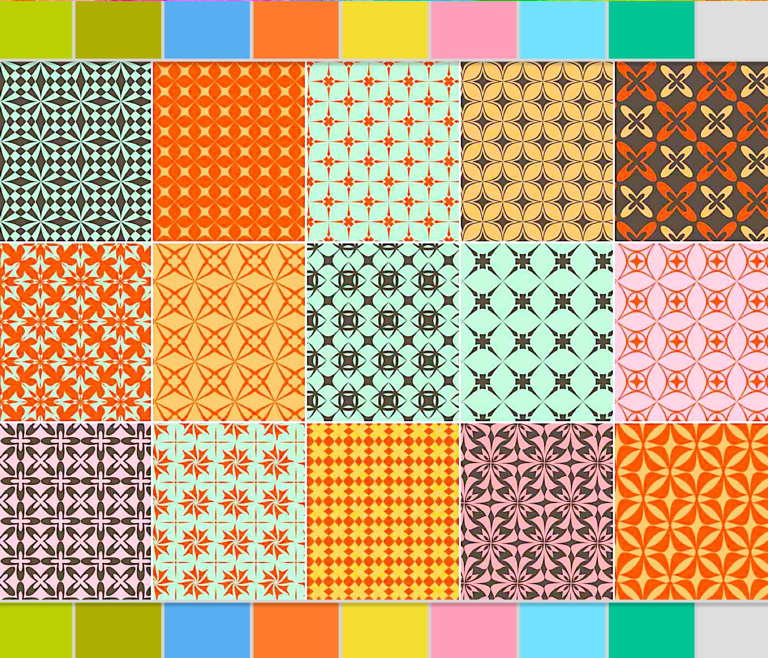 Solve Patterns Patchwork jigsaw puzzle online with 143 pieces