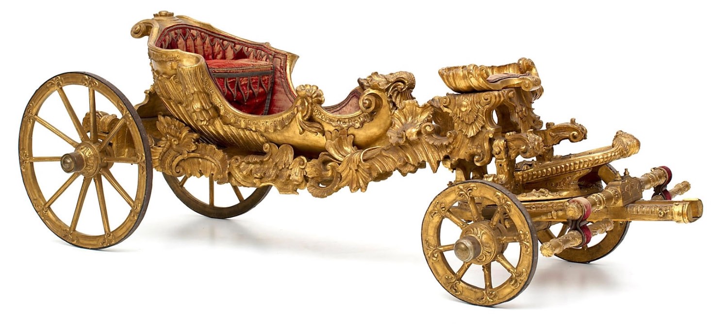 Solve Queen Maria Theresia's Carousel Carriage decorated with rich ...