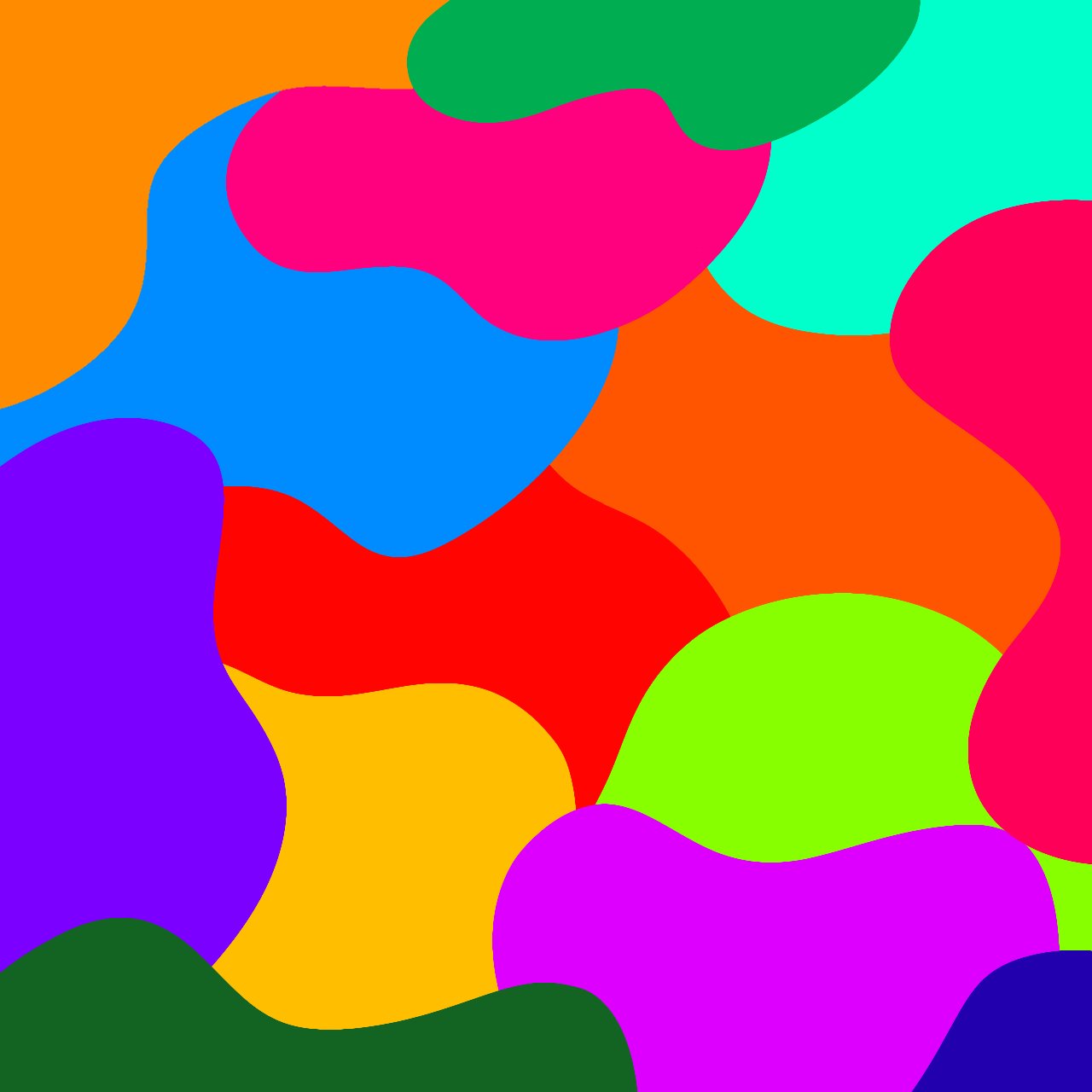 Solve Colourful Squiggles jigsaw puzzle online with 483 pieces