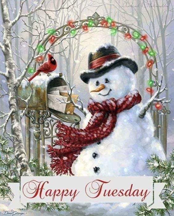 Solve Good Morning - Happy Tuesday! jigsaw puzzle online with 63 pieces