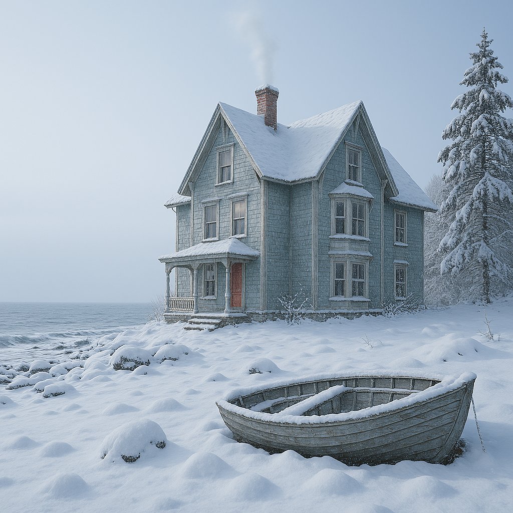 Solve On The Edge Of Winter (9 - 306 pieces) jigsaw puzzle online with ...