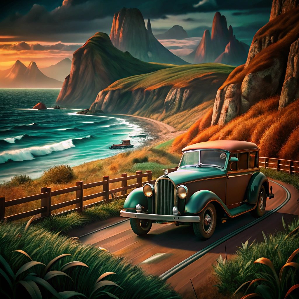 Solve Vintage Car - Human Inspired; AI Created (All puzzles can be ...