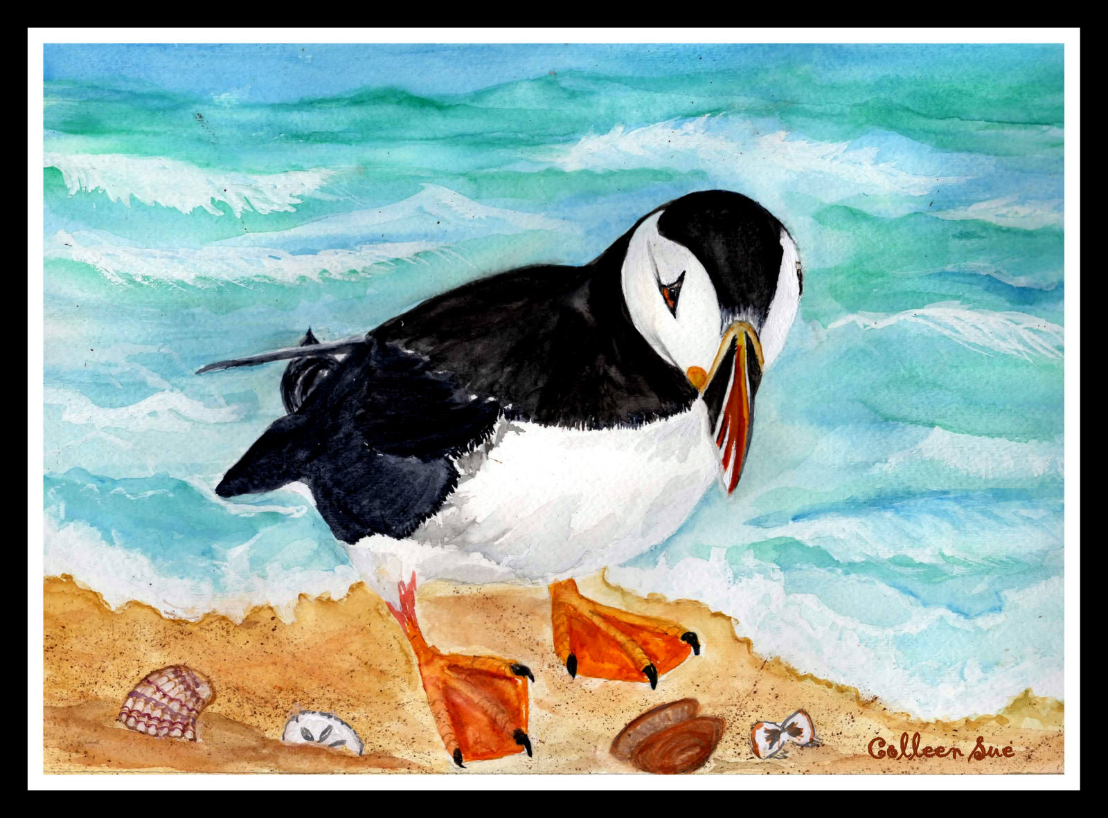 Solve Puffin jigsaw puzzle online with 391 pieces