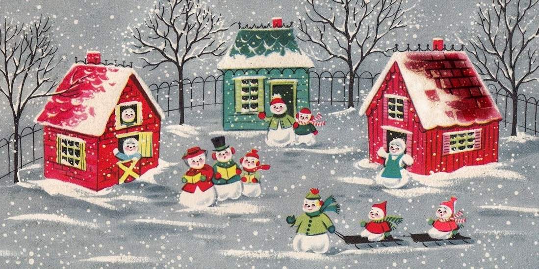 Solve snowy jigsaw puzzle online with 120 pieces