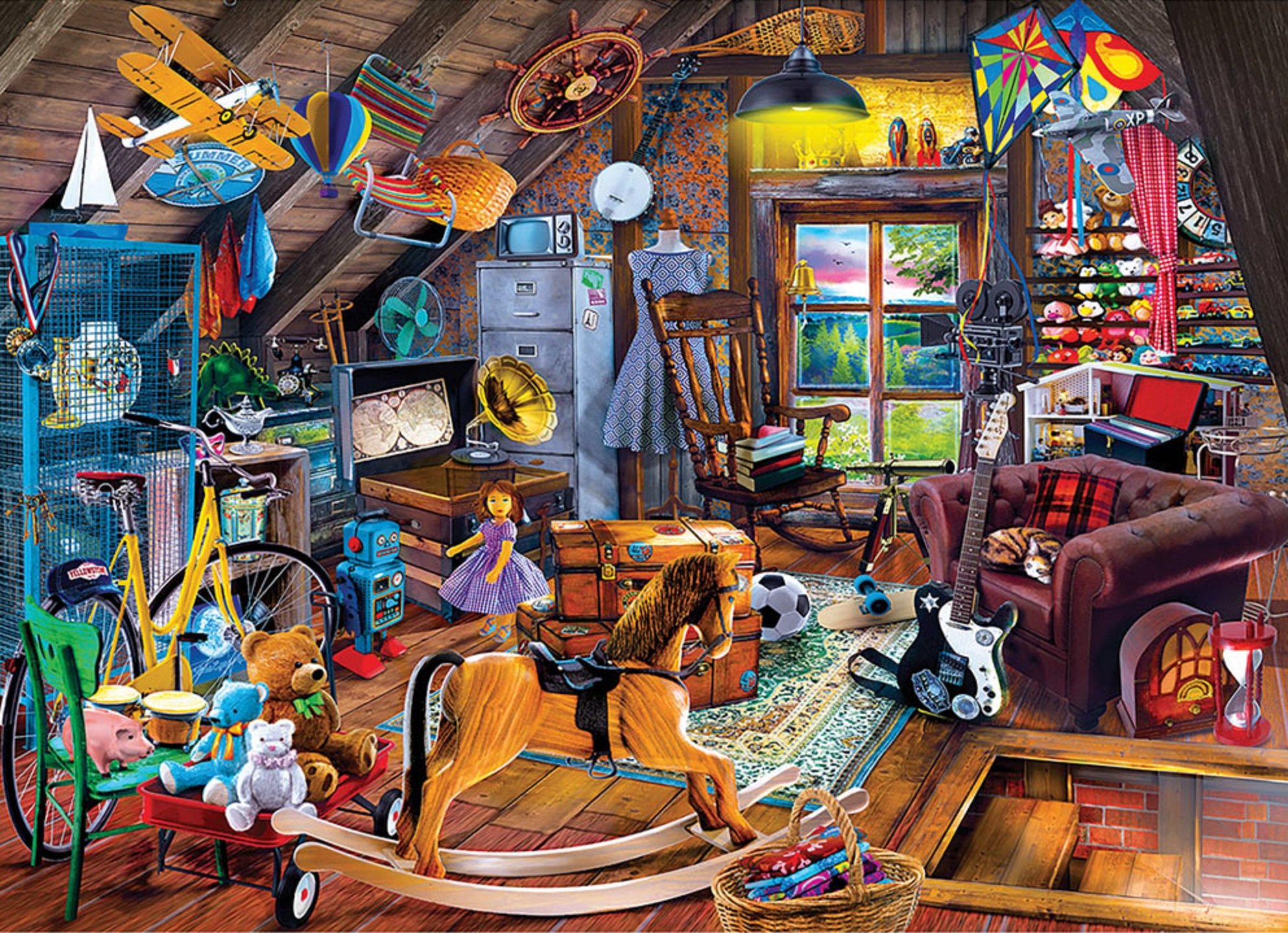 Solve A Precious Mess jigsaw puzzle online with 88 pieces