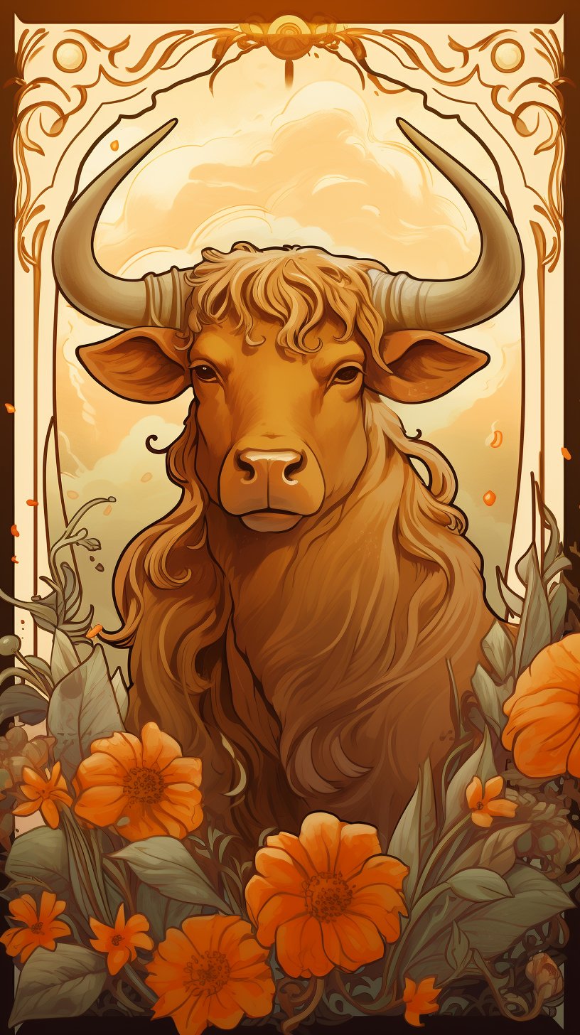 Solve Zodiac Series - Taurus jigsaw puzzle online with 336 pieces