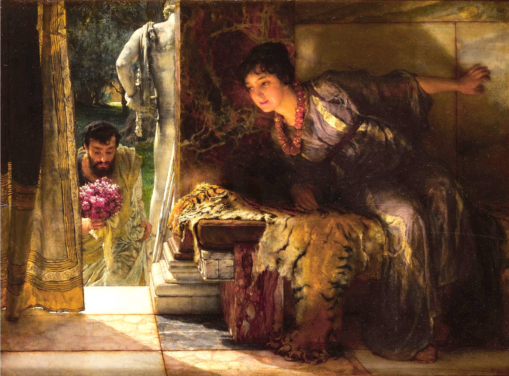 Solve Welcome Footsteps (The Well-Known Footsteps (1883) jigsaw puzzle ...