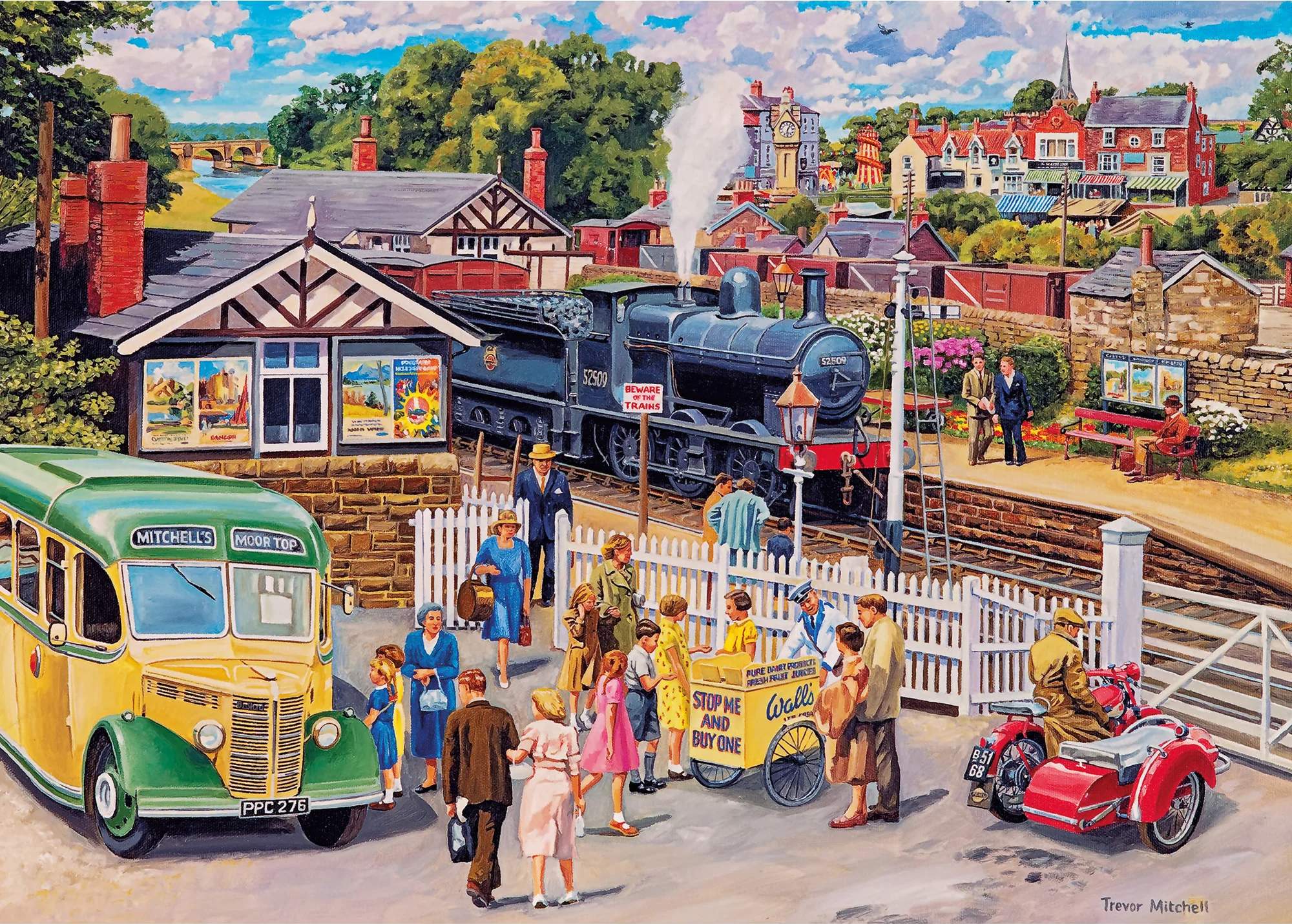 Solve Goodies at the Station jigsaw puzzle online with 600 pieces