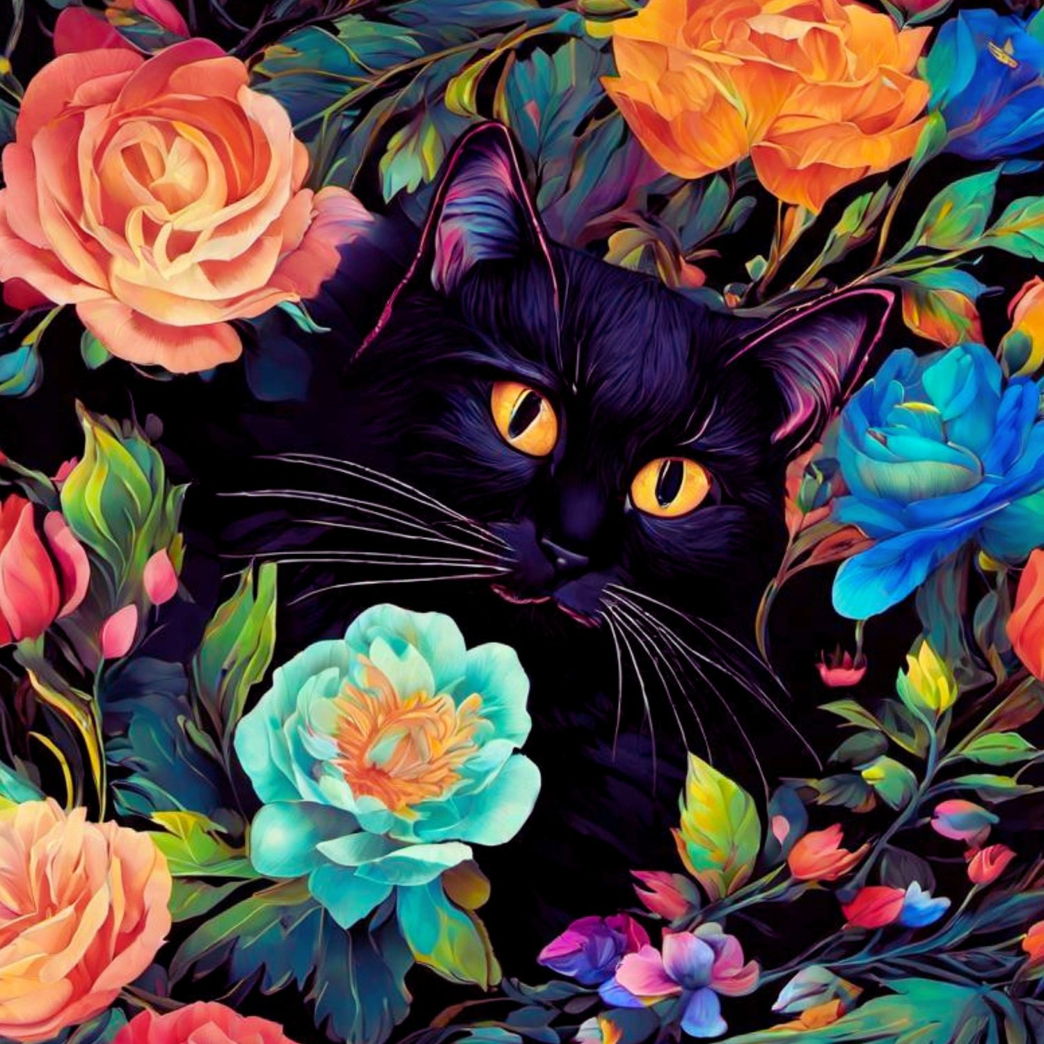 Solve Hiding in the Garden, resizable 9 to 600 pieces jigsaw puzzle ...