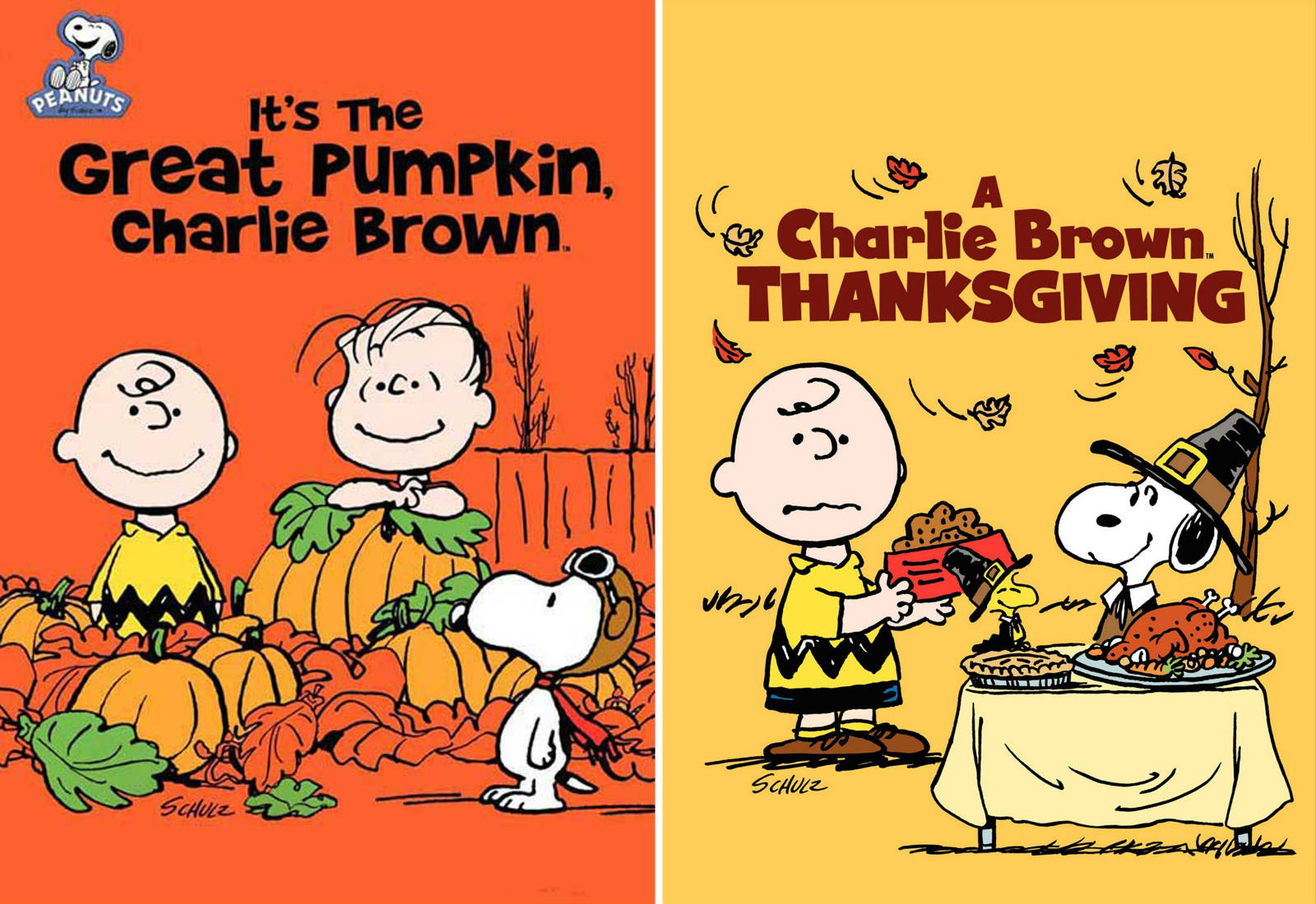 Solve The Great Pumpkin and A Charlie Brown Thanksgiving jigsaw puzzle ...