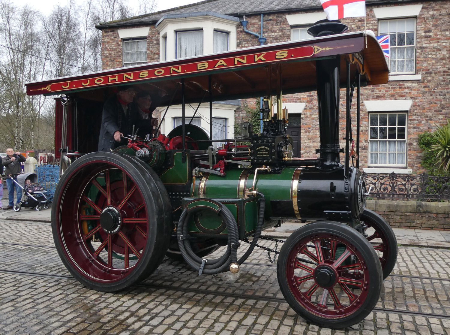 Solve Burrell Steam Tractor No.3862 "Little Dorothy" jigsaw puzzle ...