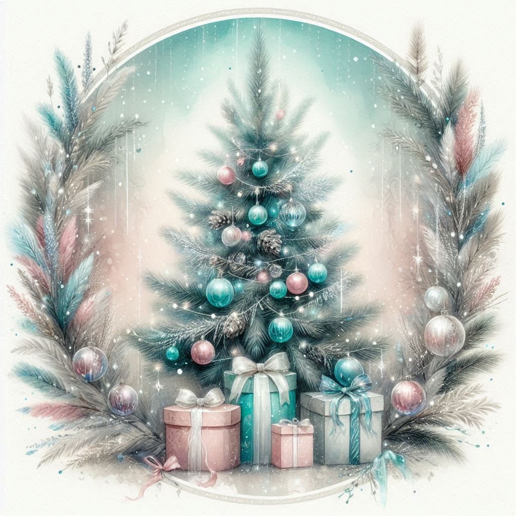 Solve Christmas Tree jigsaw puzzle online with 9 pieces