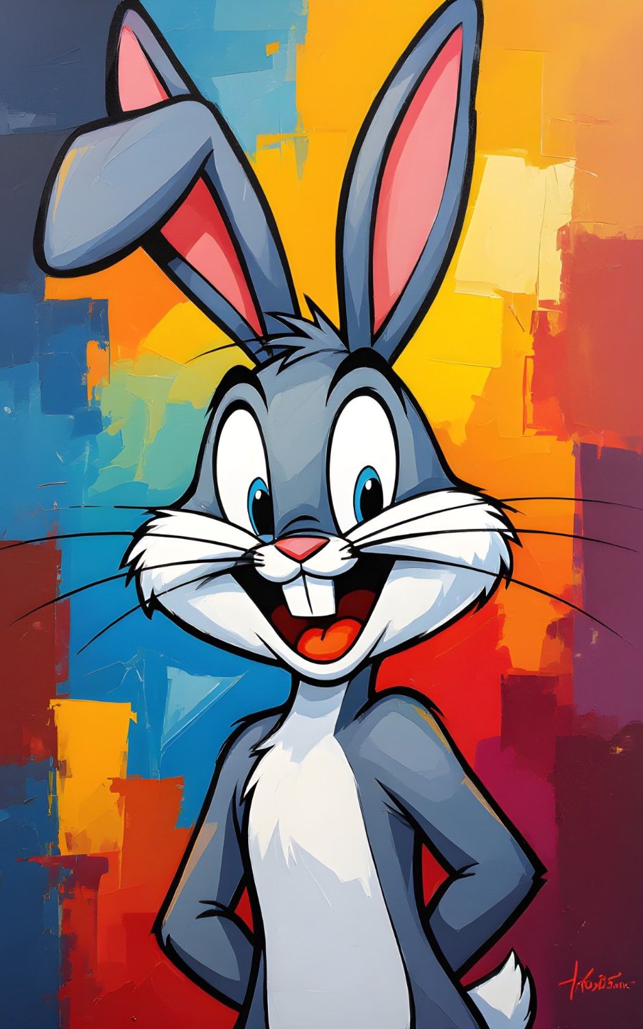Solve Bugs Bunny *+ jigsaw puzzle online with 308 pieces
