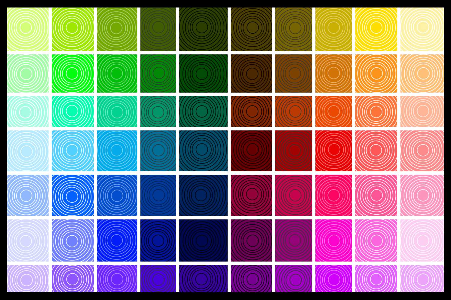 Solve Colorful Concentration - Quick Solve jigsaw puzzle online with 96 ...