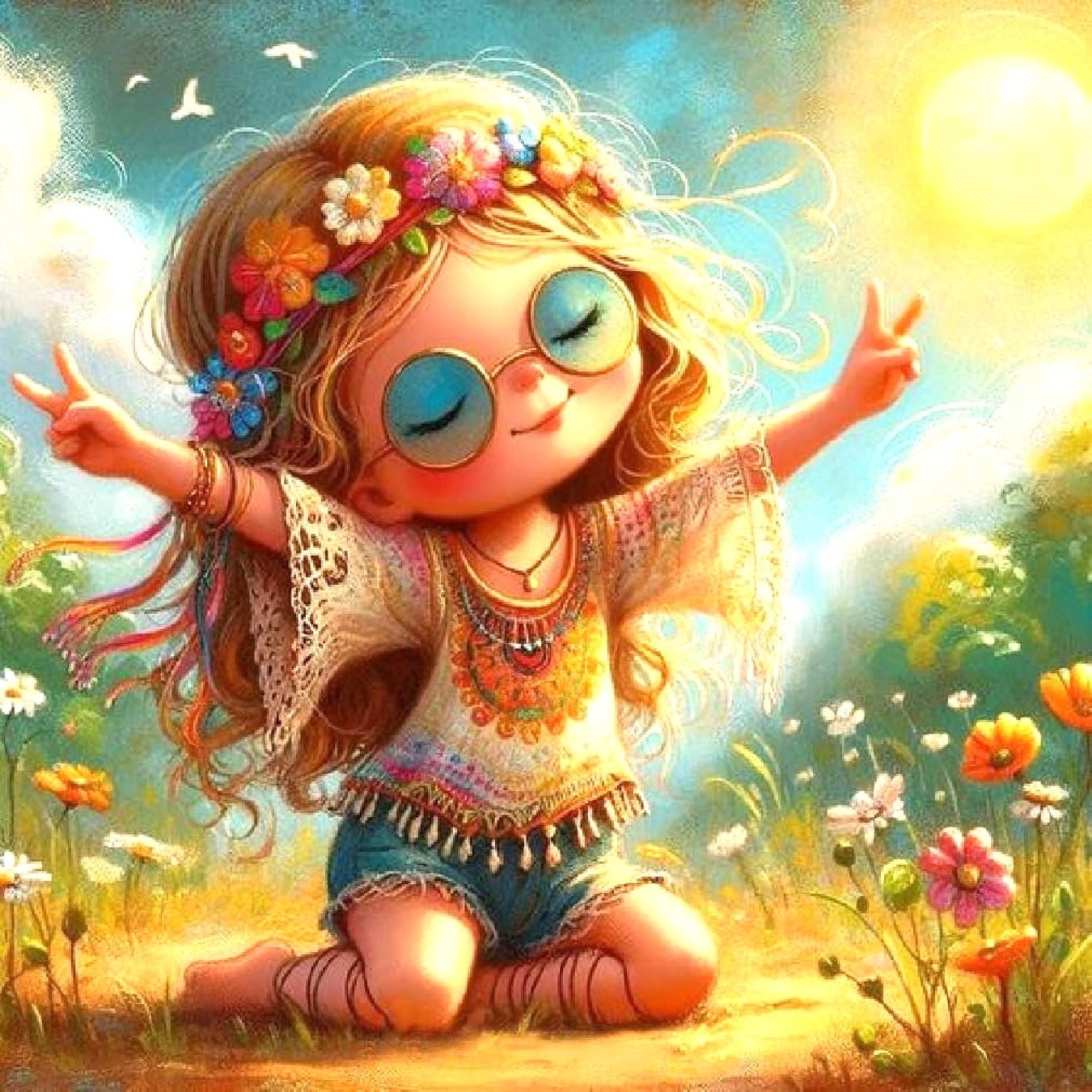 Solve Peace jigsaw puzzle online with 81 pieces