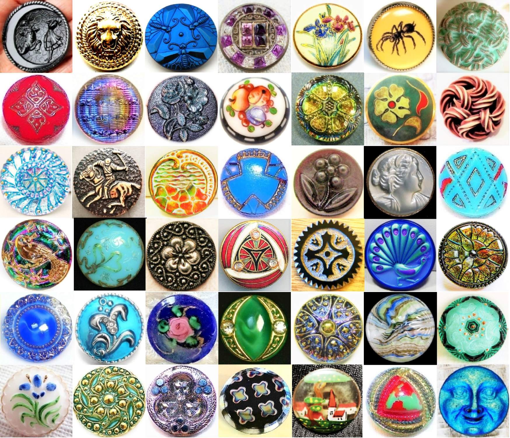 Solve ROUND BUTTONS 4 jigsaw puzzle online with 255 pieces