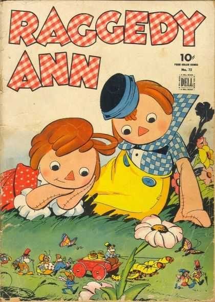 Solve Raggedy Ann Comic Cover jigsaw puzzle online with 63 pieces