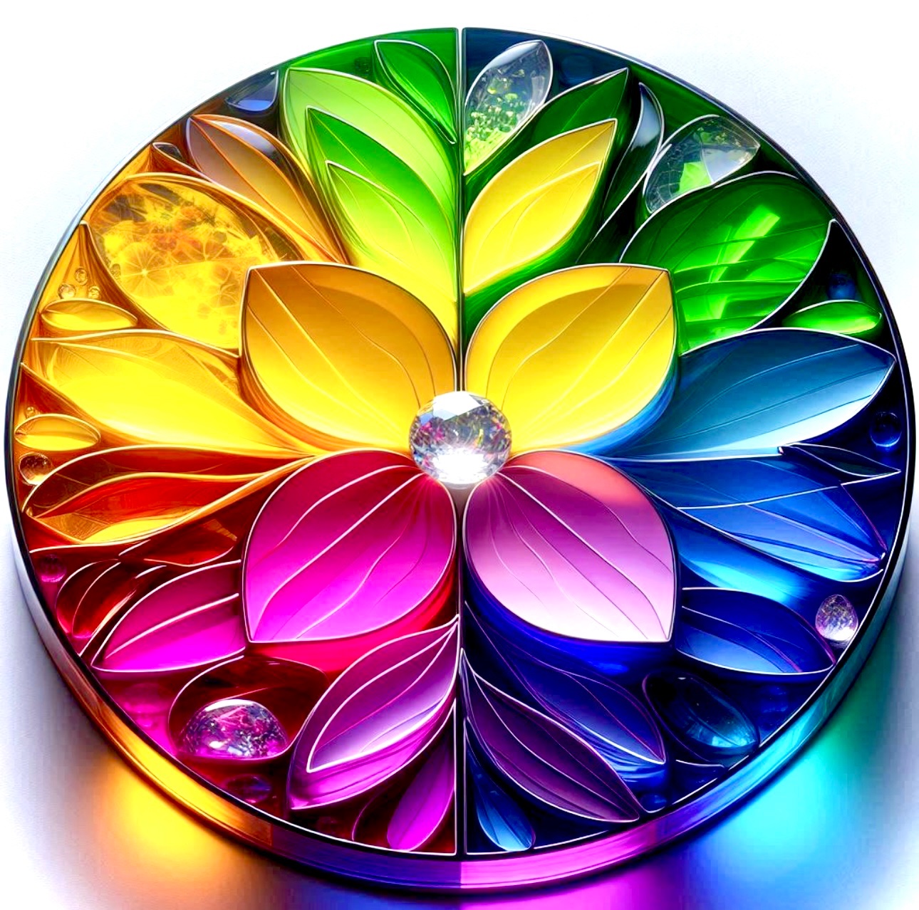 Solve Petal Power jigsaw puzzle online with 64 pieces