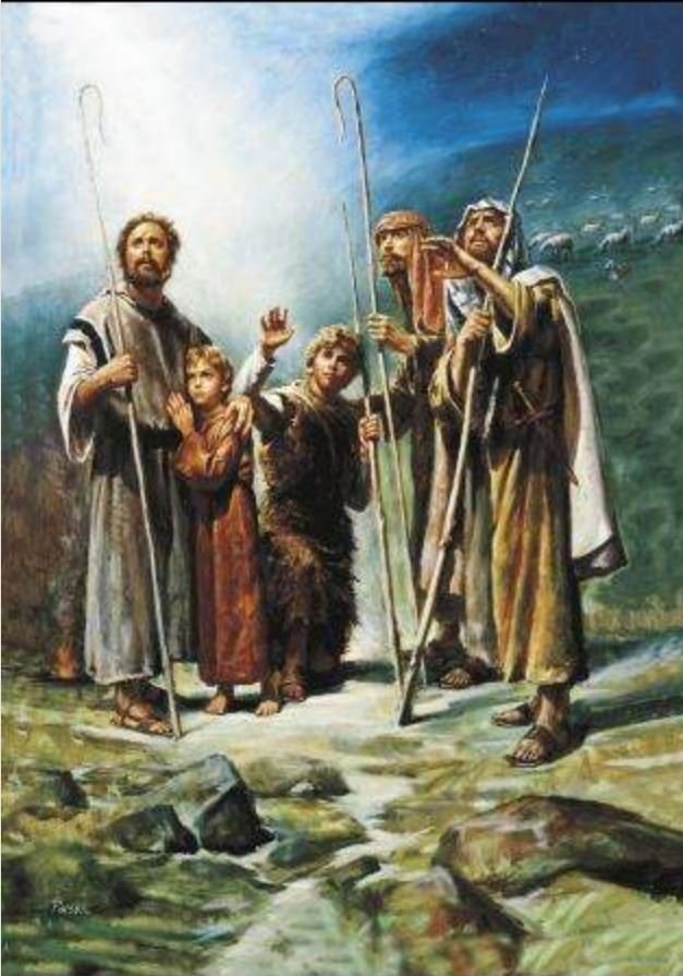 Solve The Announcement of Christ's Birth to the Shepherds Del Parson ...