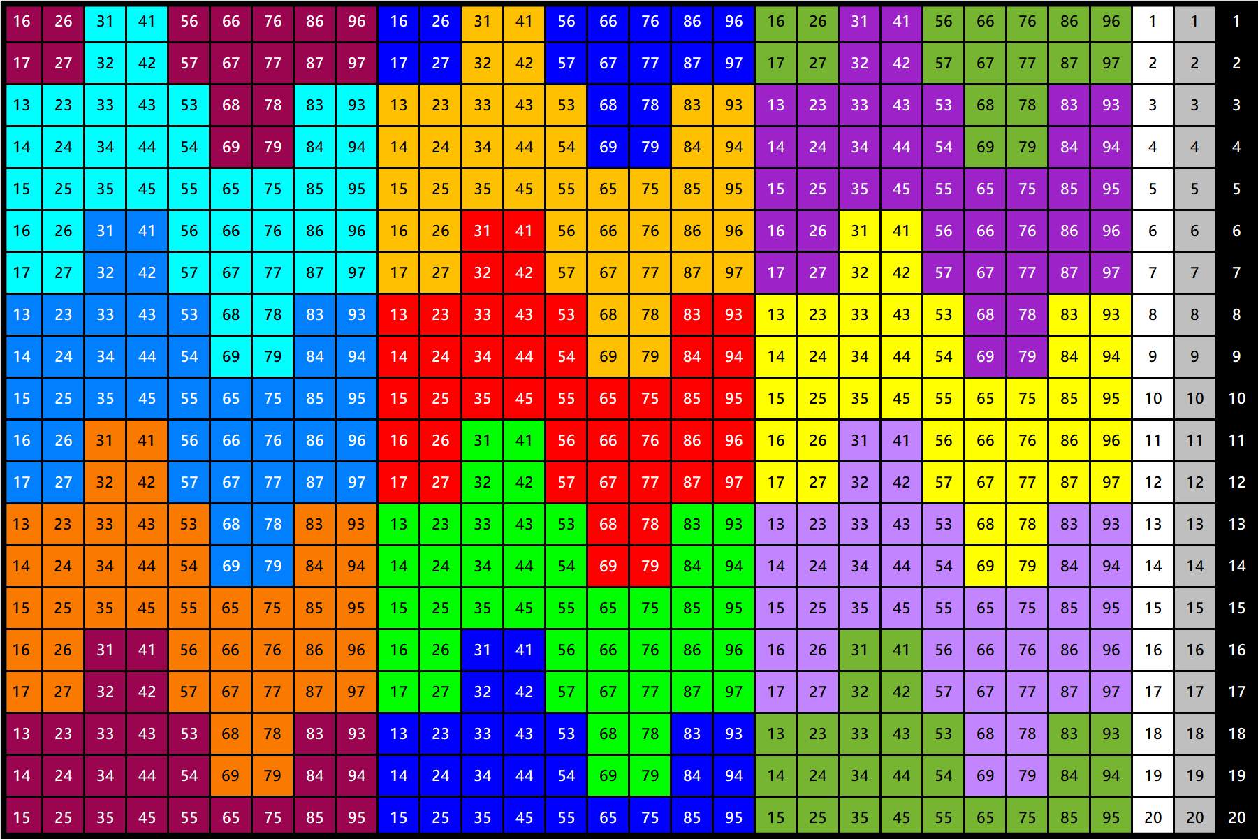 Solve Number 1290 tessellation 600 jigsaw puzzle online with 600 pieces