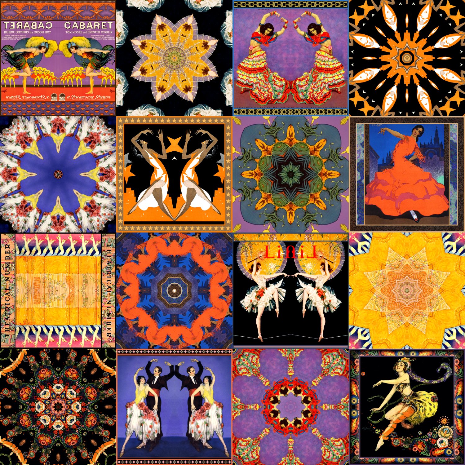 Jigsaw Puzzle | 256 pieces | Dancers 2 | Jigidi