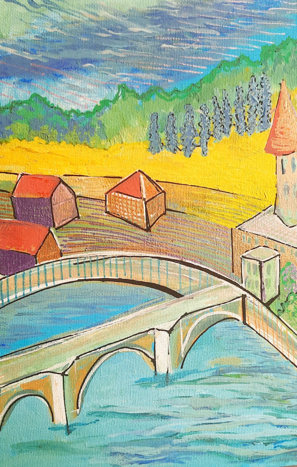 Solve Bridge jigsaw puzzle online with 198 pieces