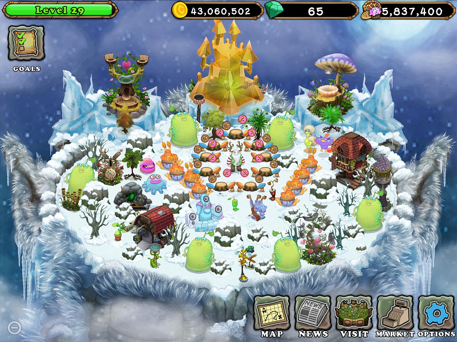 Solve My Singing Monsters ~ Cold Island jigsaw puzzle online with 540 ...
