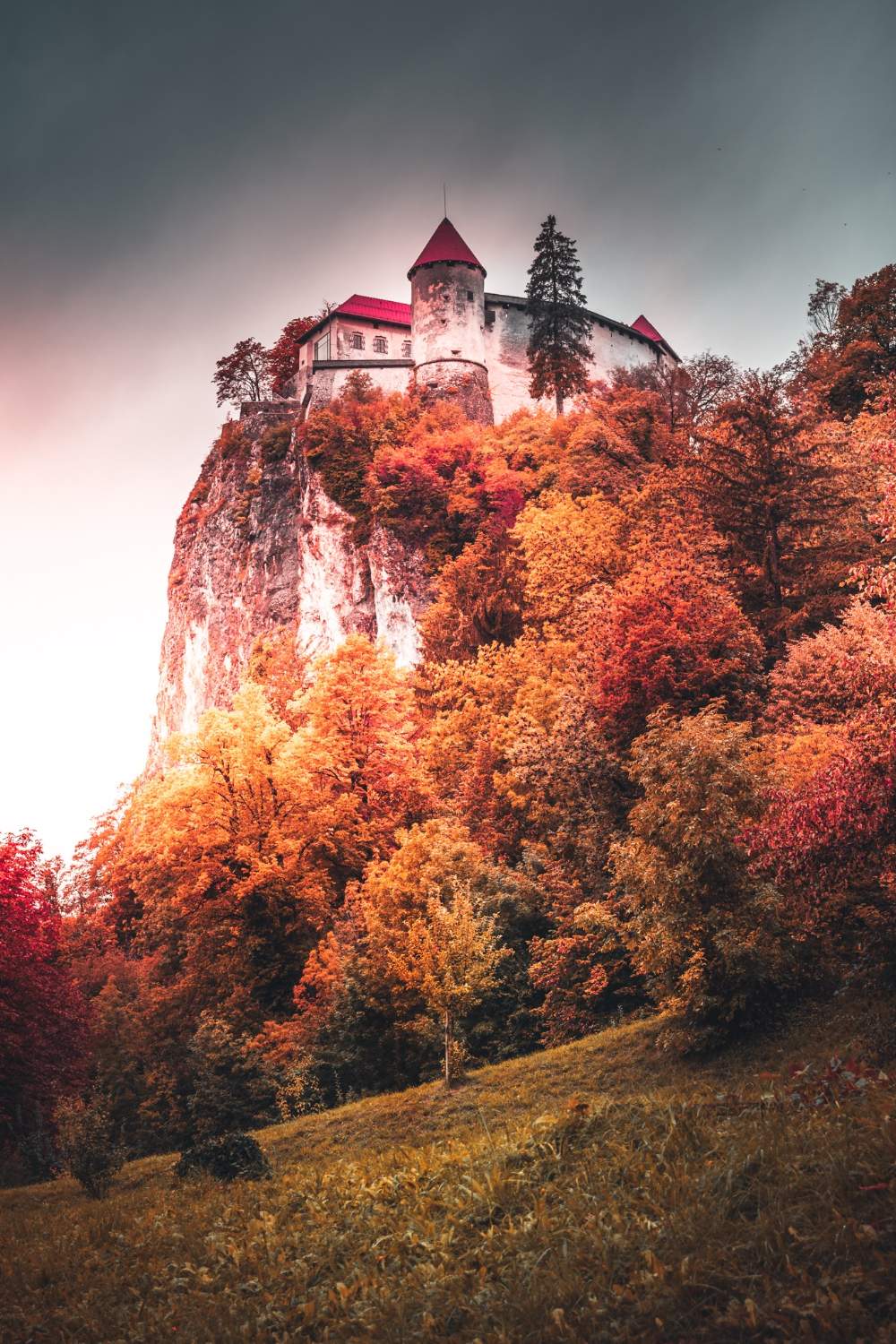 Solve Bledský hrad, Slovinsko - Bled Castle, Slovenia jigsaw puzzle ...