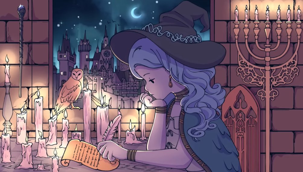 Solve Sorcerer by the window 🔮 - by Peachy jigsaw puzzle online with ...