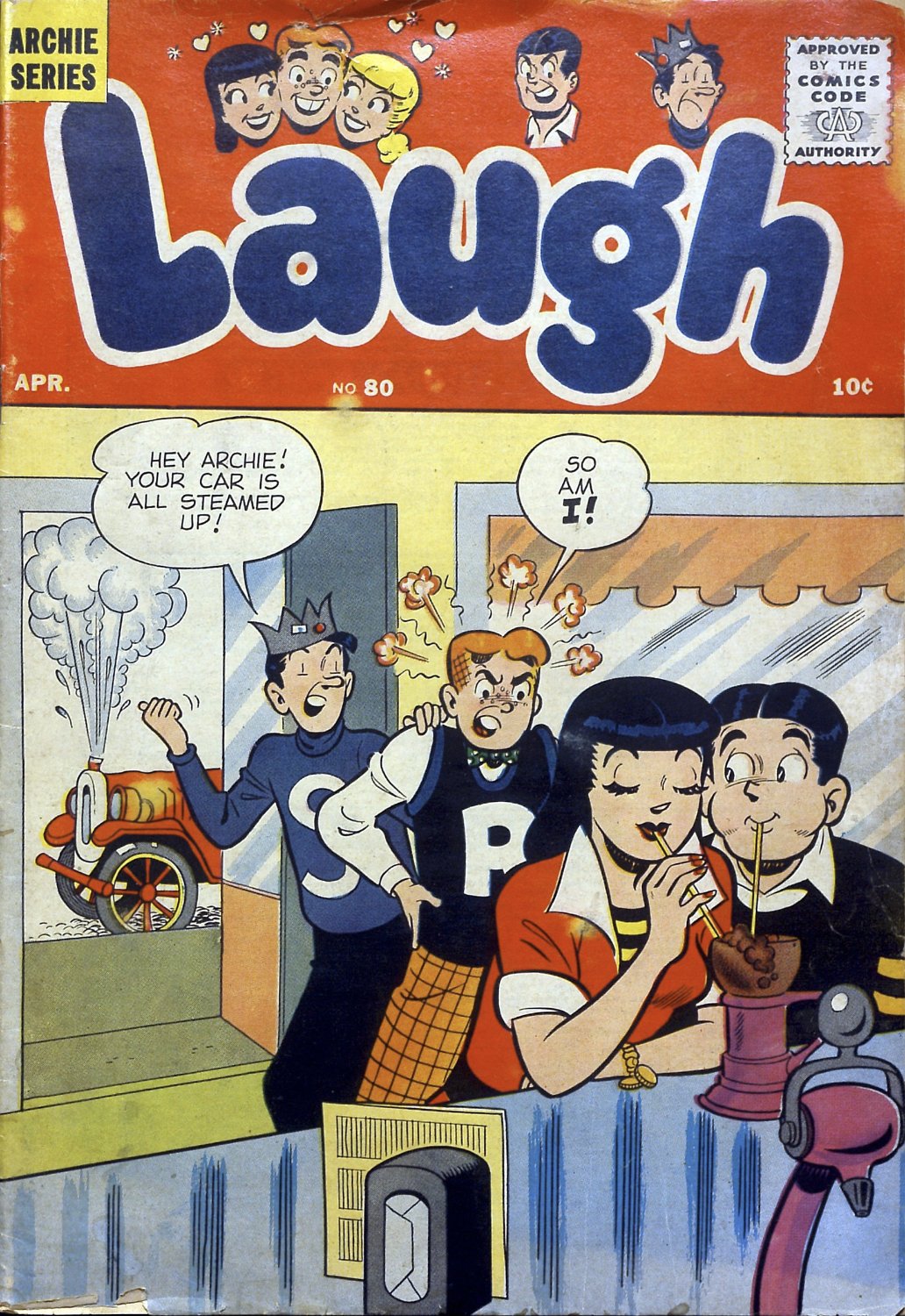 Solve Laugh (April 1957) jigsaw puzzle online with 600 pieces