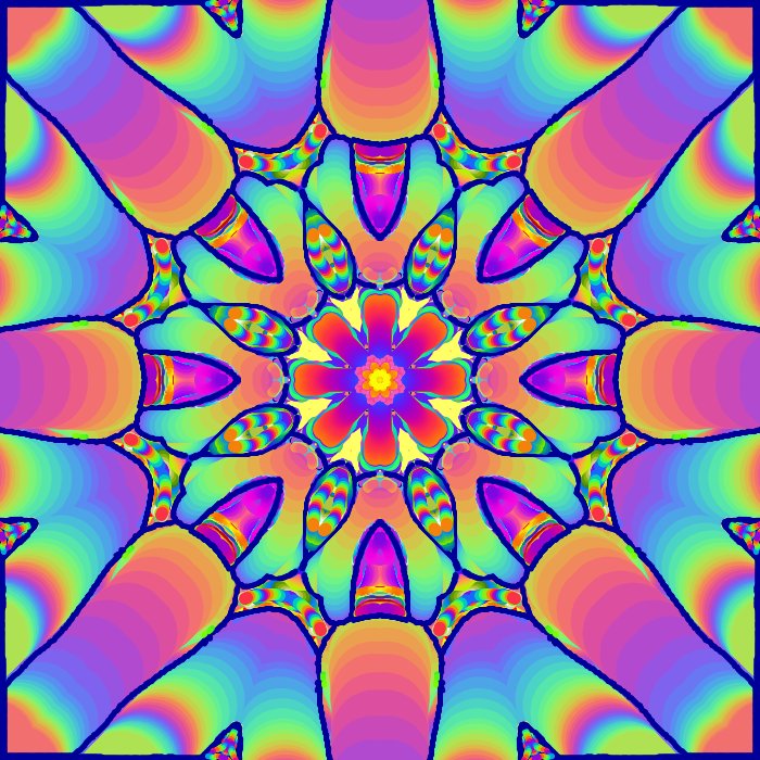 Solve kaleidoscope Design 341 jigsaw puzzle online with 16 pieces