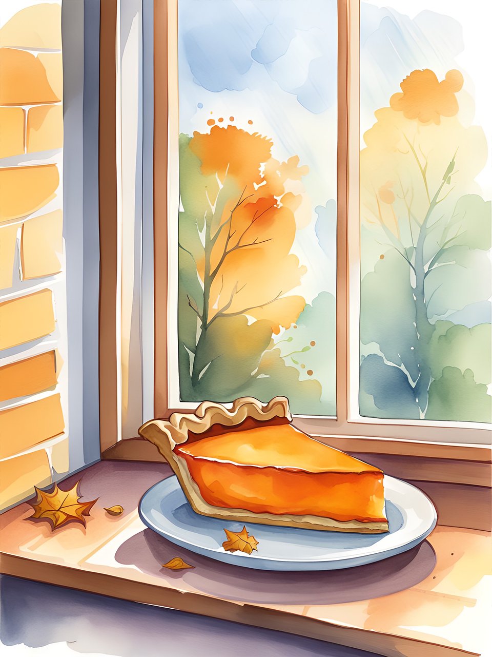 Solve Pumpkin Pie on window ledge (resize 12 TO 357 pieces) jigsaw ...
