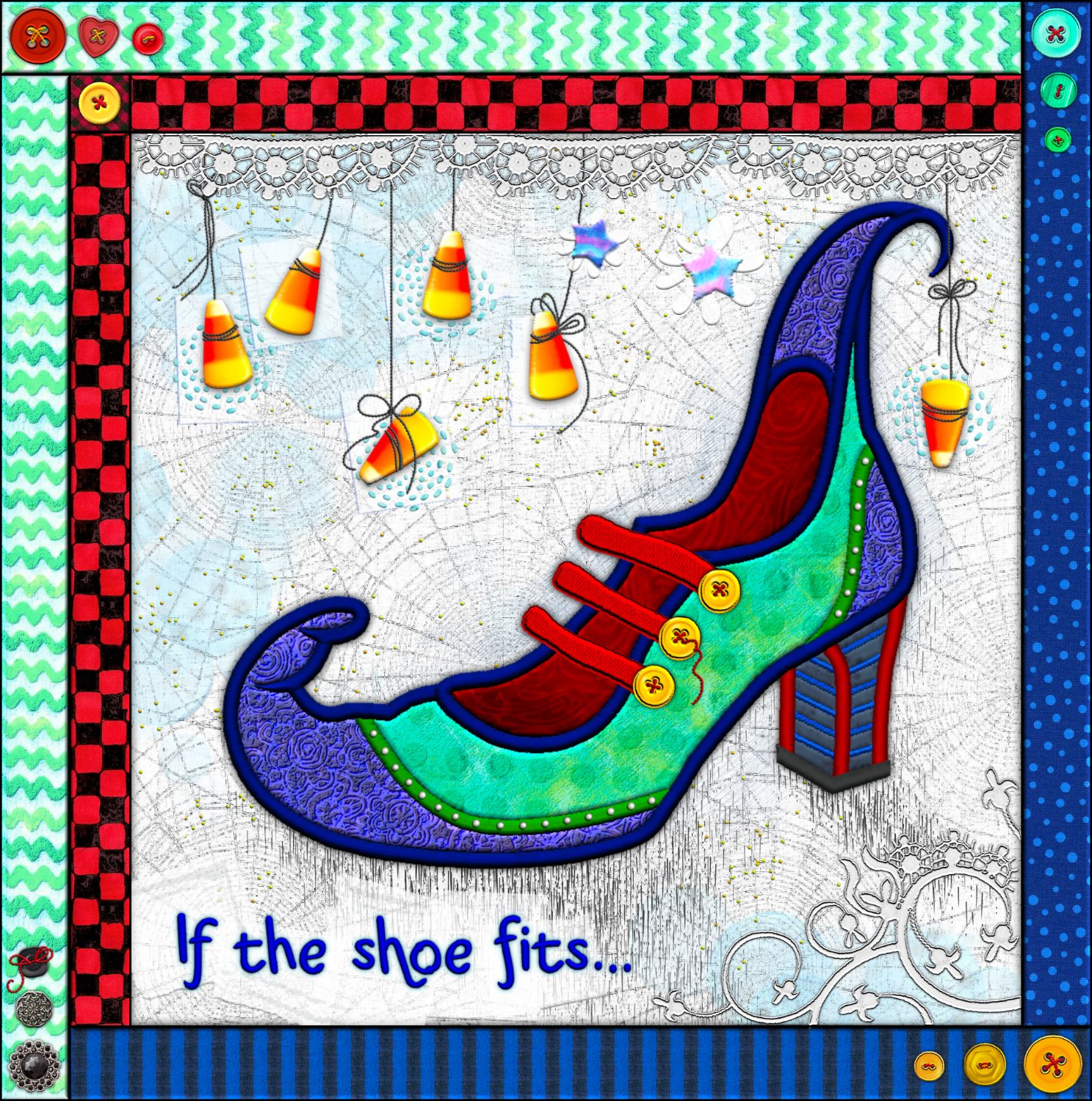 Solve Swanky Shoe jigsaw puzzle online with 256 pieces