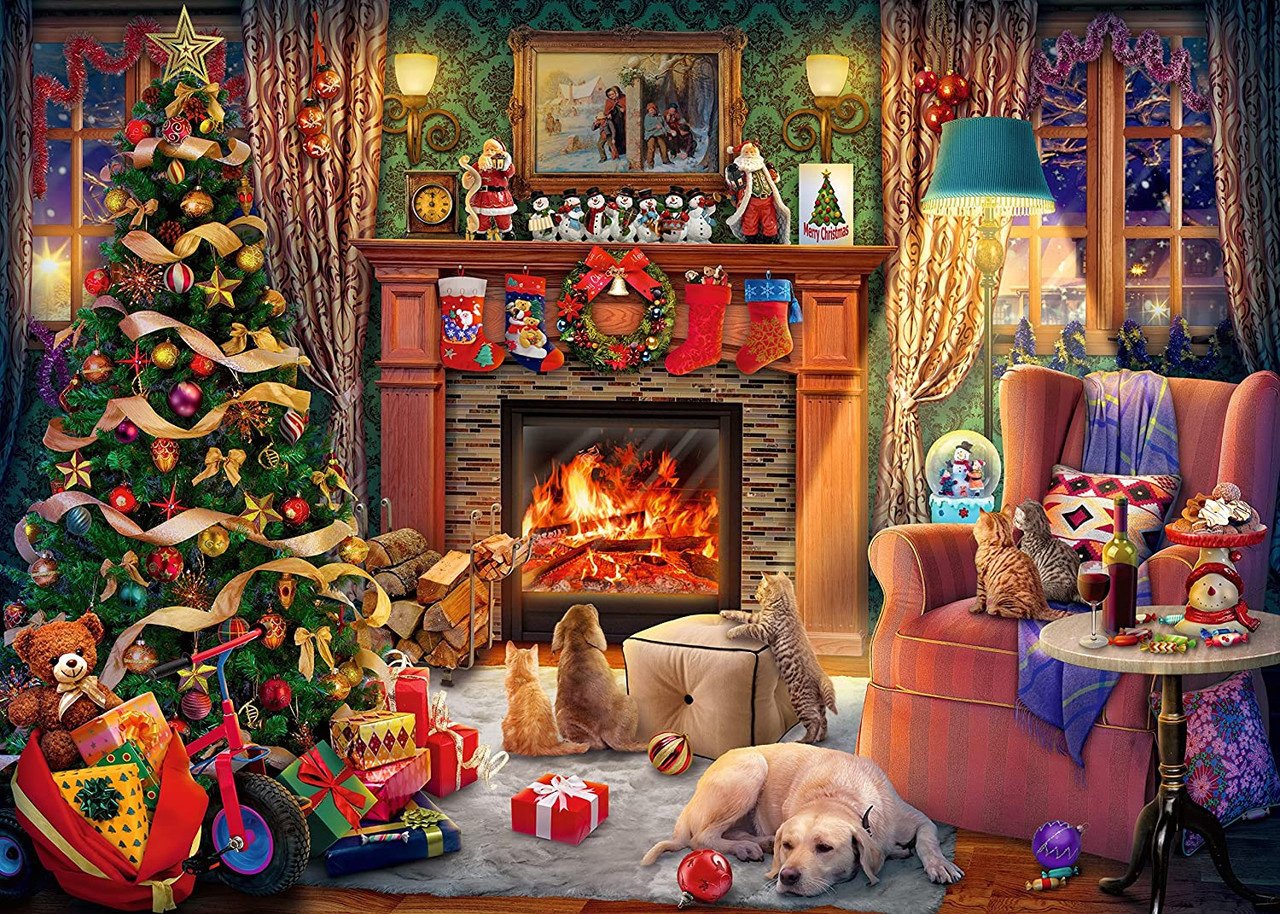 Solve Christmas 5 jigsaw puzzle online with 336 pieces