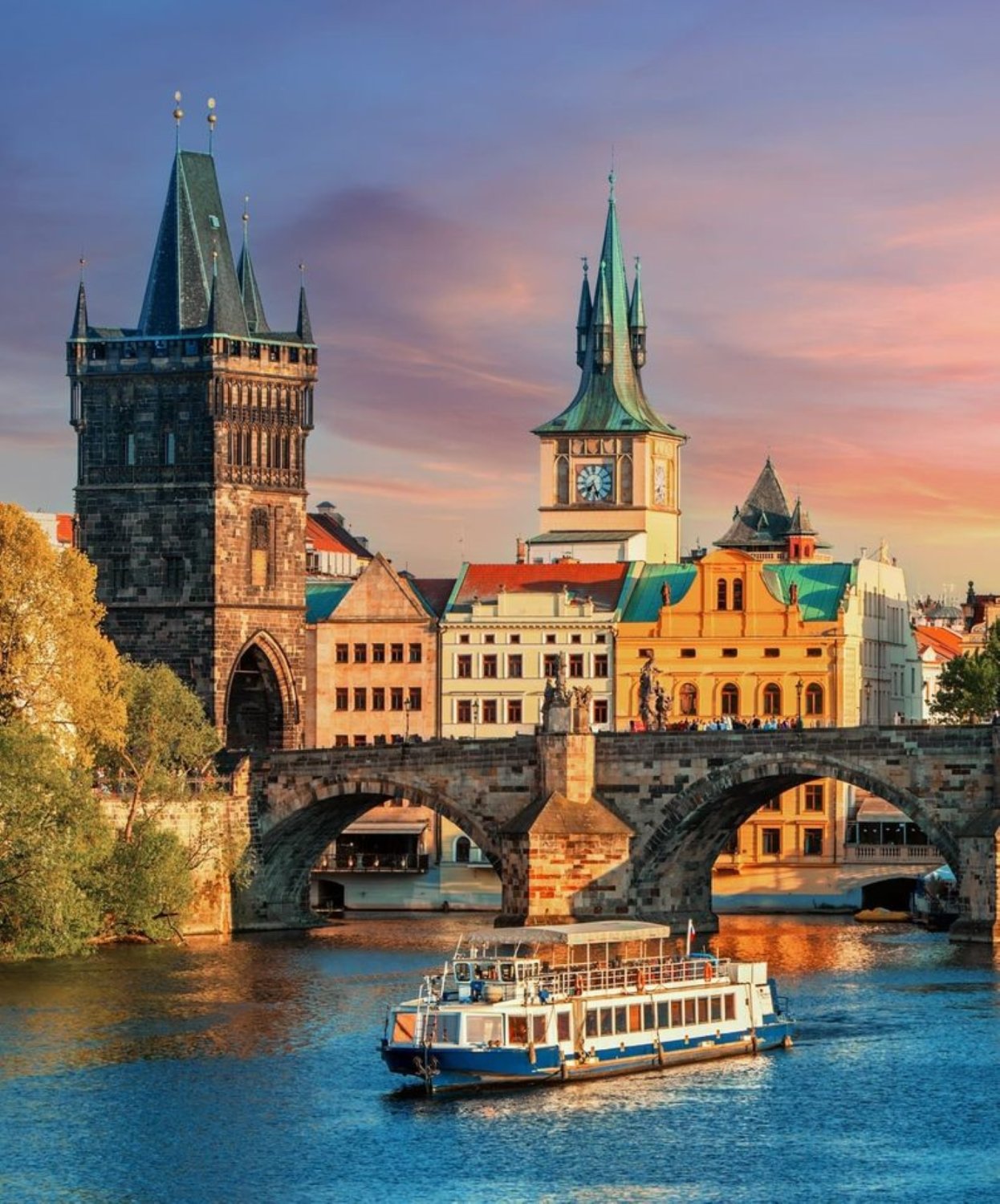 Solve Charles Bridge -Prague- Czech Rep - jigsaw puzzle online with 550 ...