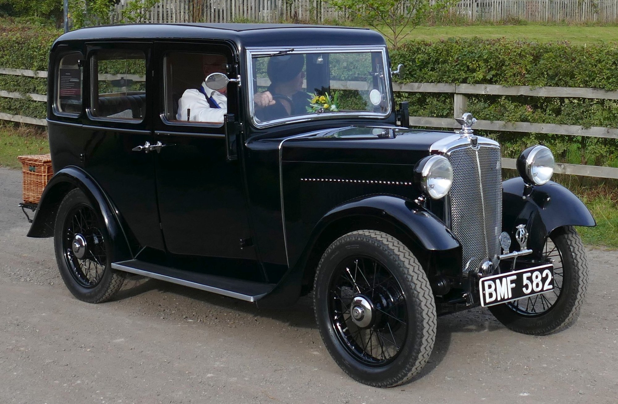 Solve 1934 Morris Minor Family Eight Saloon jigsaw puzzle online with ...