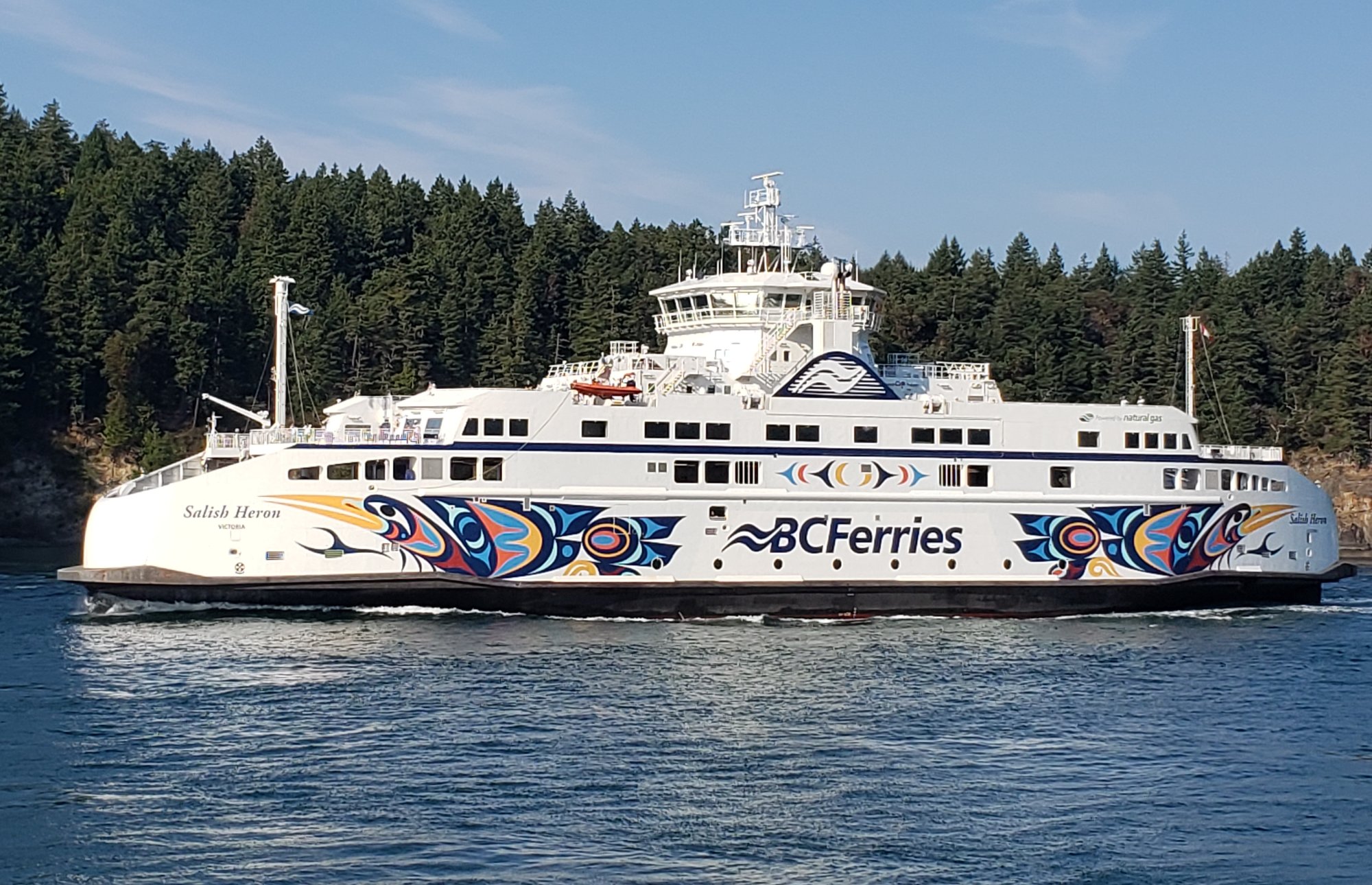 Solve BC Ferry jigsaw puzzle online with 198 pieces