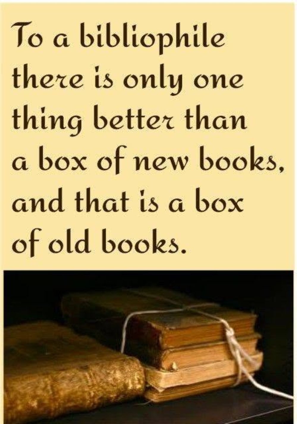 Solve To a bibliophile, there's only one thing better than a box of new ...
