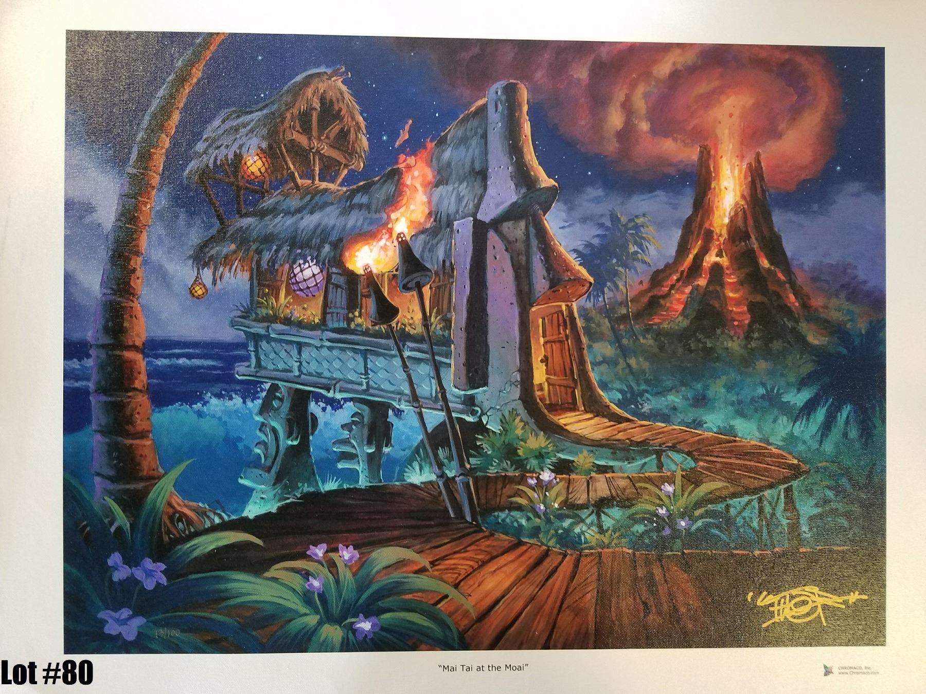 Solve Mai Tai at Moai jigsaw puzzle online with 266 pieces