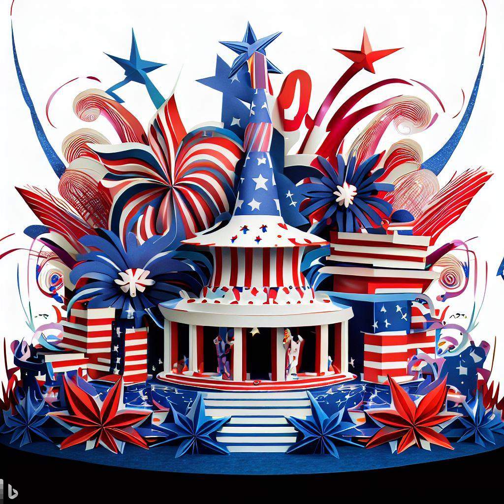 Solve Fourth of July jigsaw puzzle online with 306 pieces