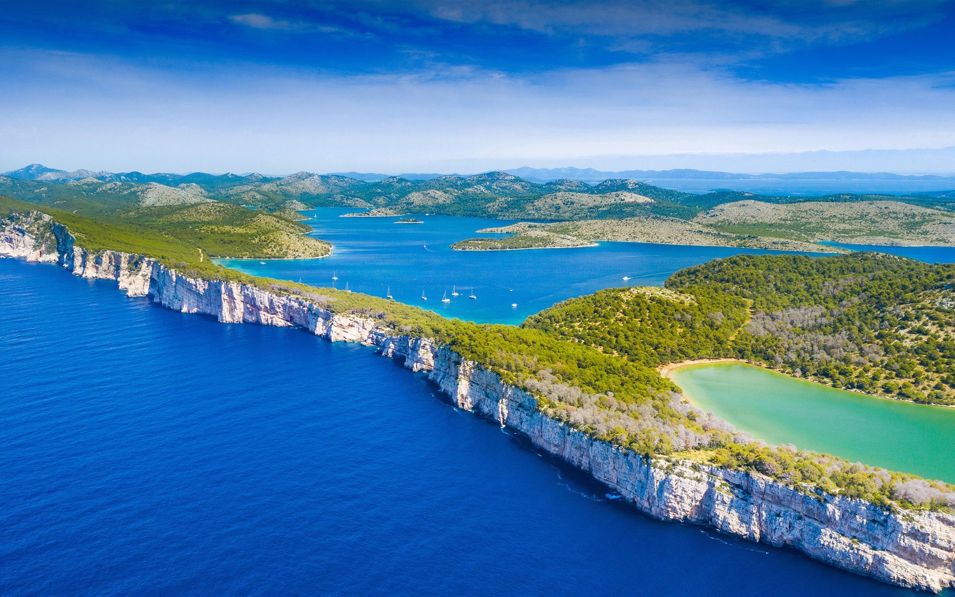 Jigsaw Puzzle | 160 pieces | Croatia_Telascica_Nature_Park | Jigidi