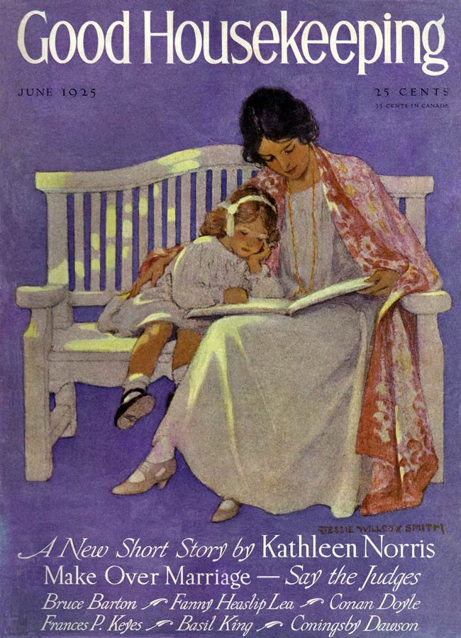 Solve Good Housekeeping cover 1925 jigsaw puzzle online with 63 pieces